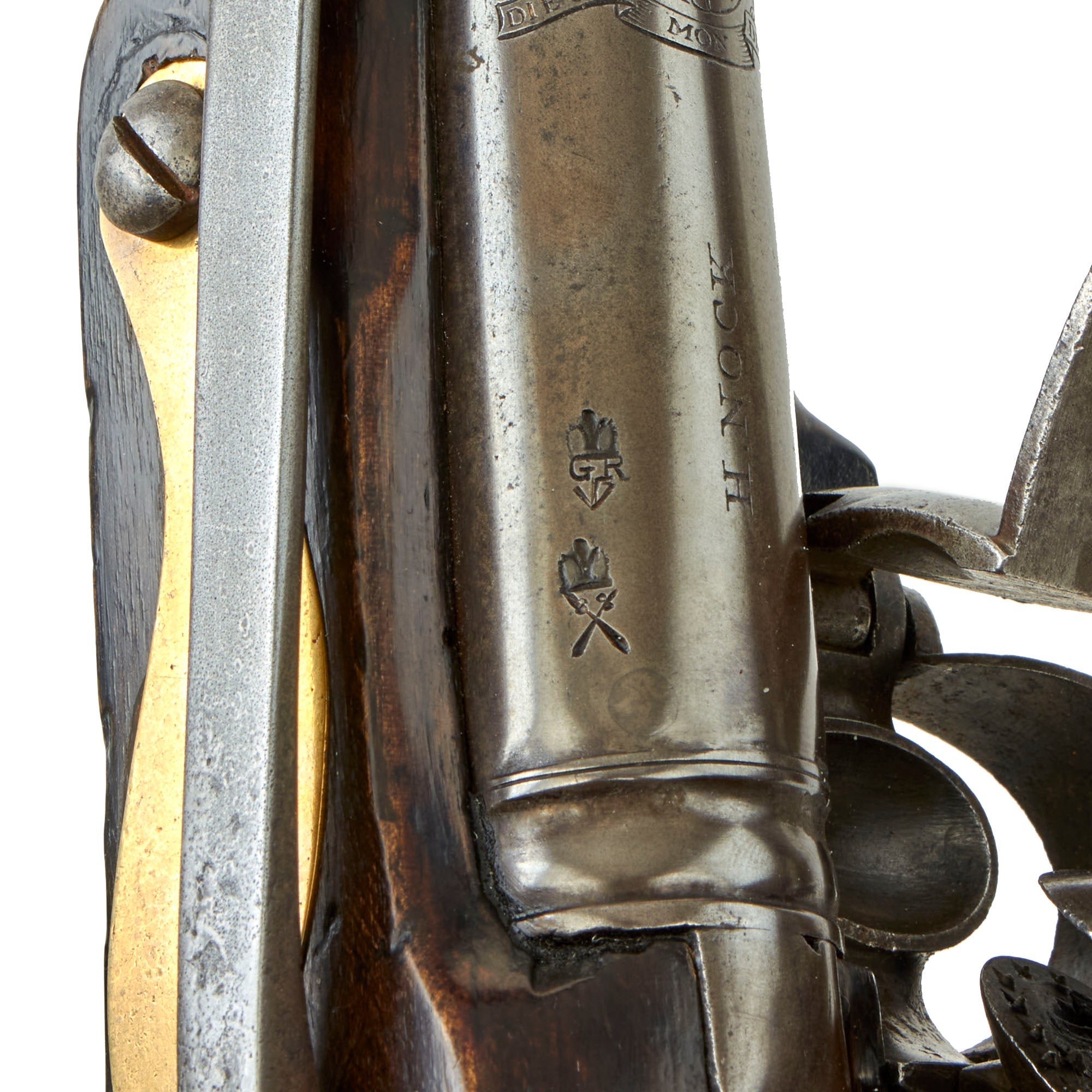 Original British Napoleonic P-1796 Heavy Dragoon Pistol by Henry Nock ...