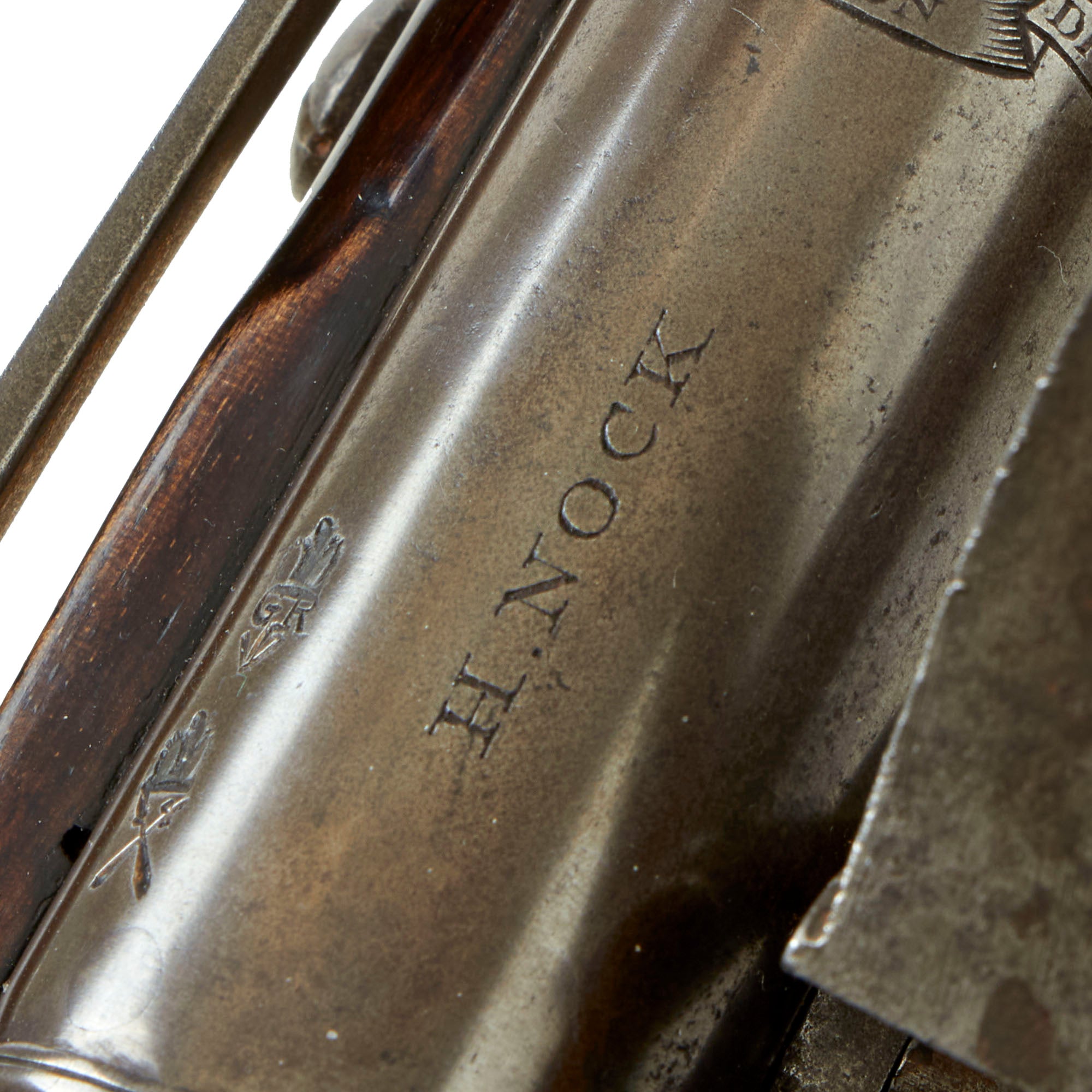 Original British Napoleonic P-1796 Heavy Dragoon Pistol by Henry Nock ...