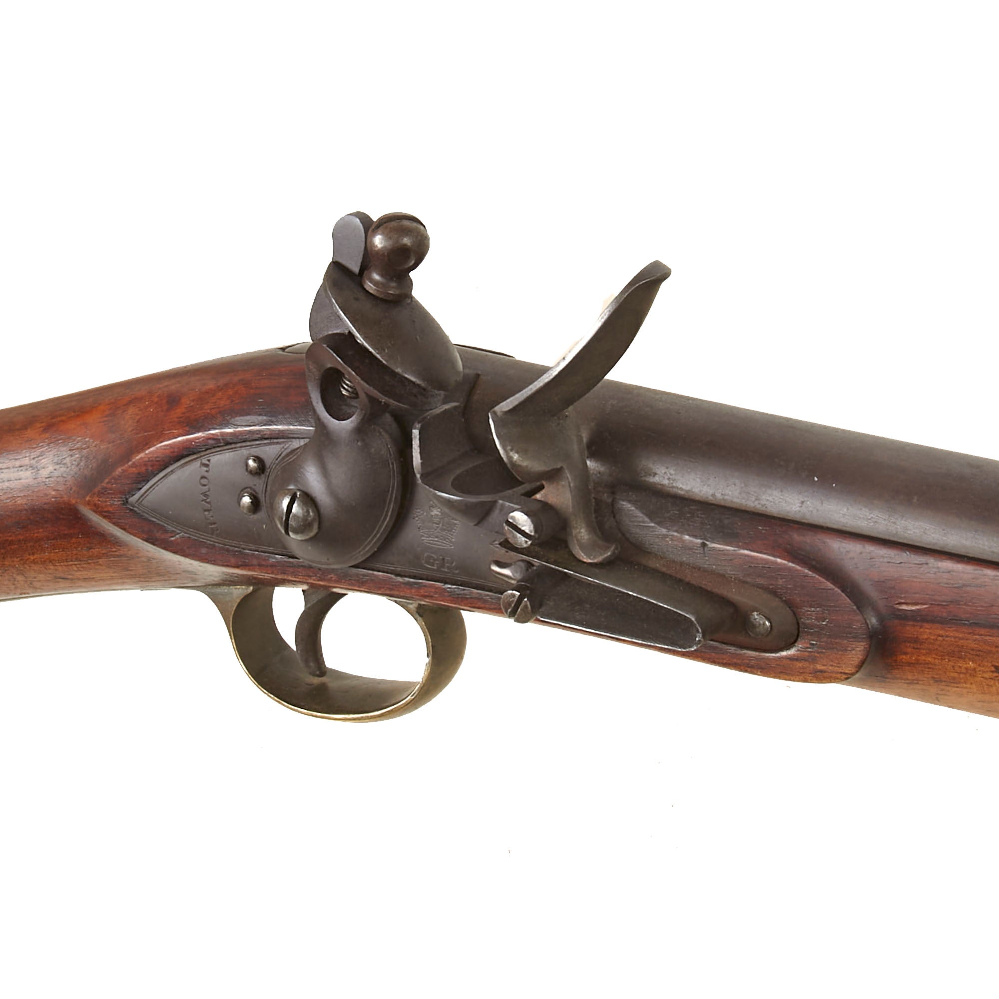 Original British Tower Flintlock Short .75cal Musket marked II770 with ...