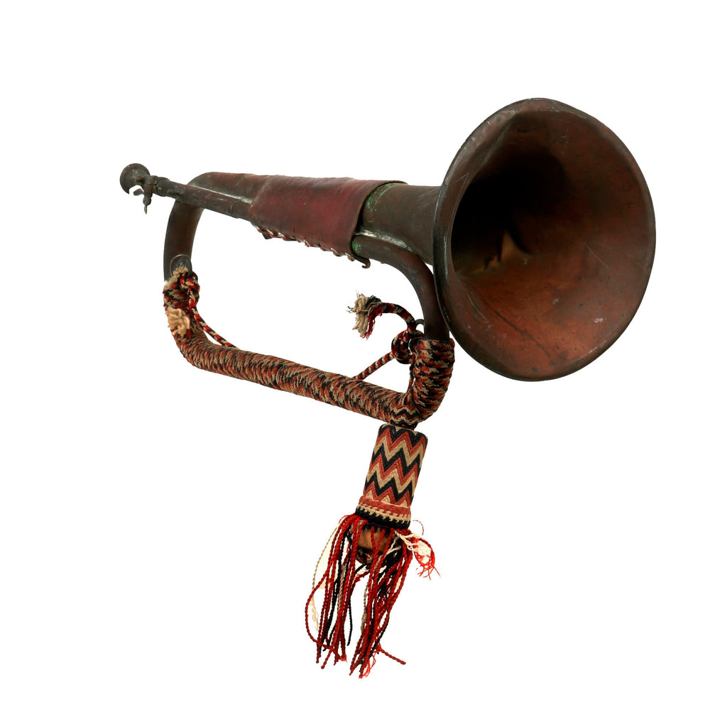 Original French Pre-WWI Clarion Bugle With Original Cords by Jérôme Th ...