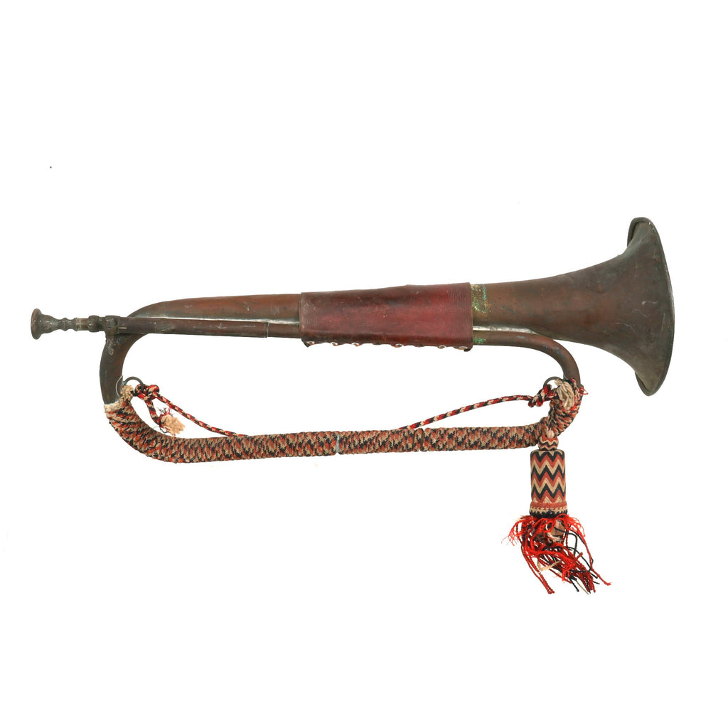 Original French Pre-WWI Clarion Bugle With Original Cords by Jérôme Th ...