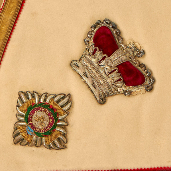 Original British Victorian Era Lieutenant Colonel’s Shabraque Horse Bl ...