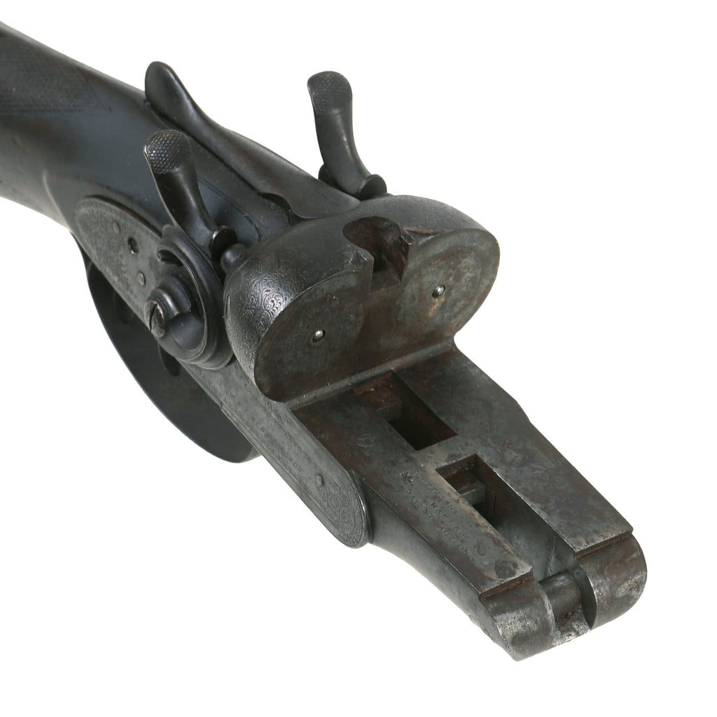 Original British 11 Bore Double Barrel Hammer Shotgun by W. & C. Scott ...