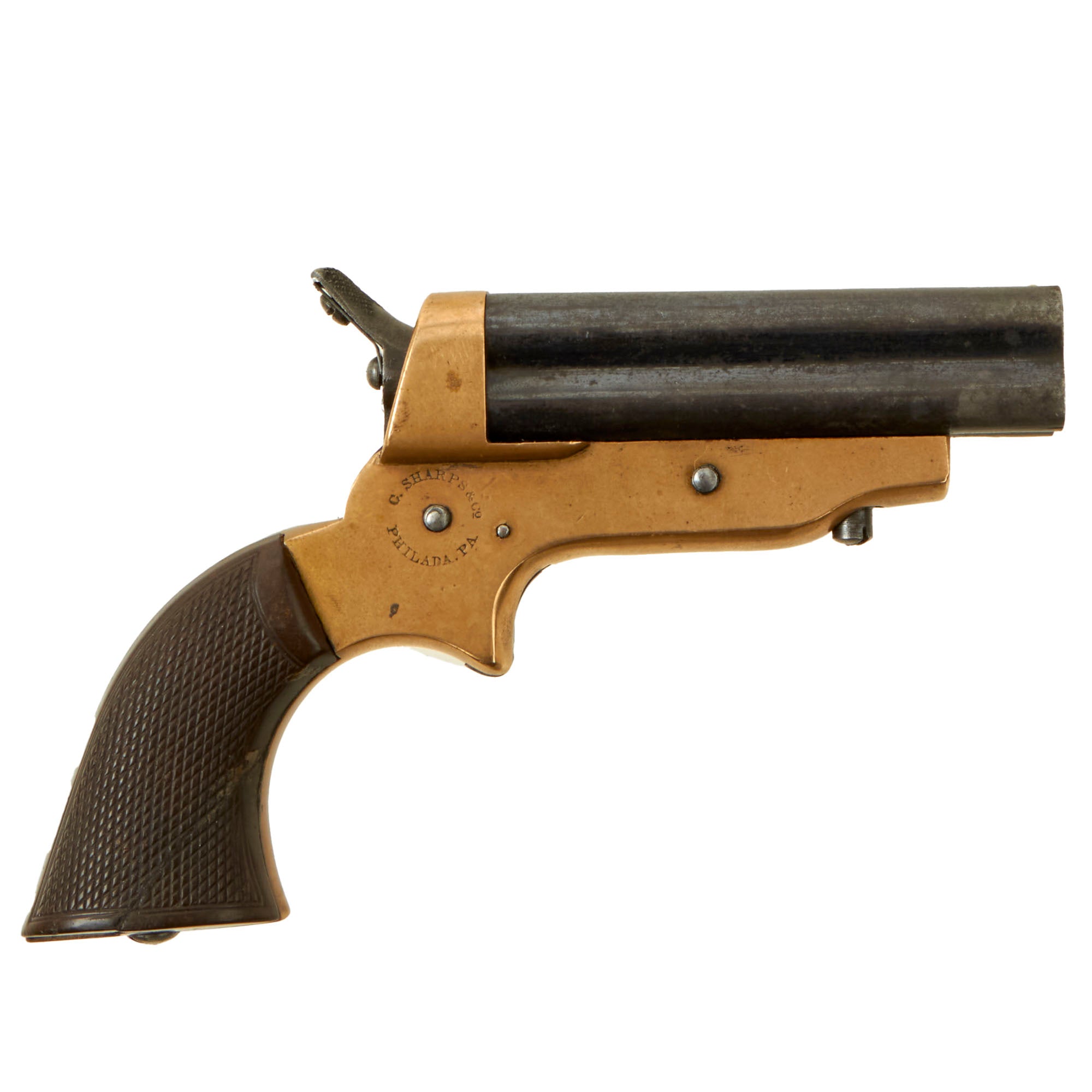 Original Excellent U.S. 19th Century Sharps Model 2C .30 Rimfire 4 Bar ...
