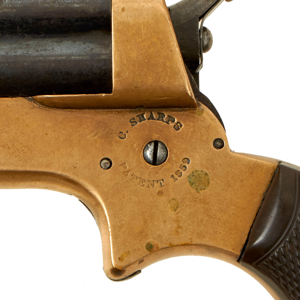 Original Excellent U.S. 19th Century Sharps Model 2C .30 Rimfire 4 Bar ...