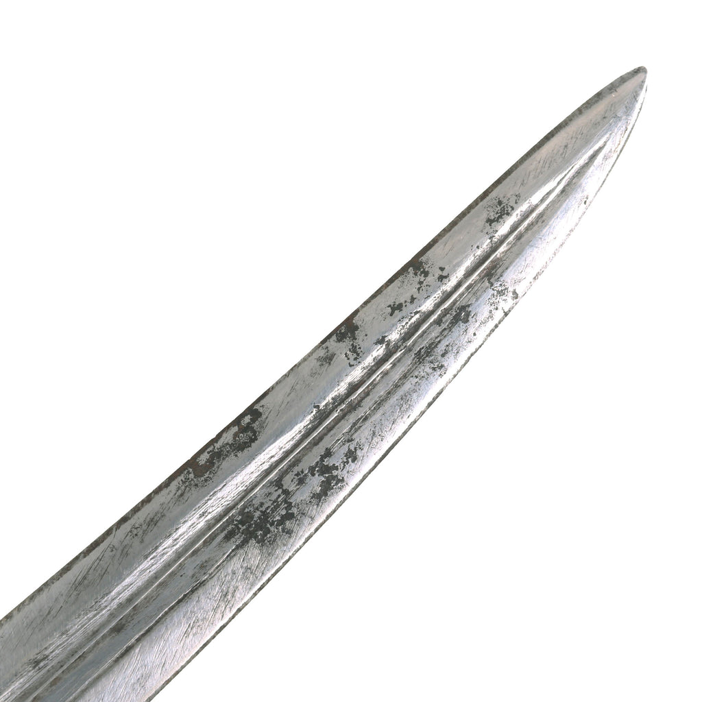 Original 19th Century Abyssinian Ethiopian Shotel Sword with Leather S ...