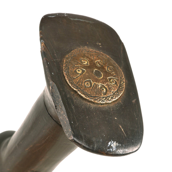 Original 19th Century Abyssinian Ethiopian Shotel Sword with Leather S ...