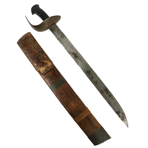 Original Kingdom of Sarawak Illanun Pirate Cutlass & Scabbard Captured ...
