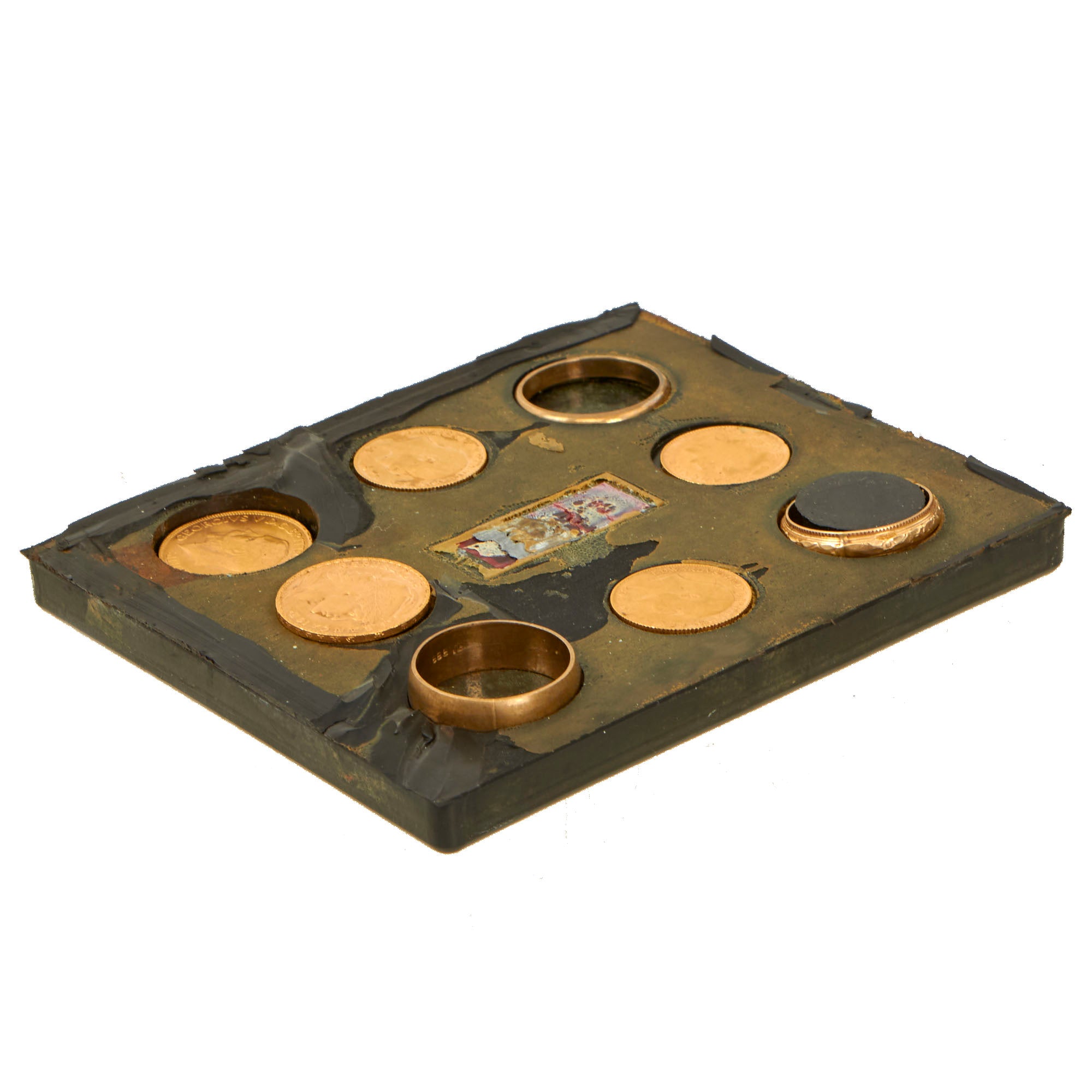 Original U.S. WWII Navy Atlantic Escape and Evasion Gold Barter Kit ...