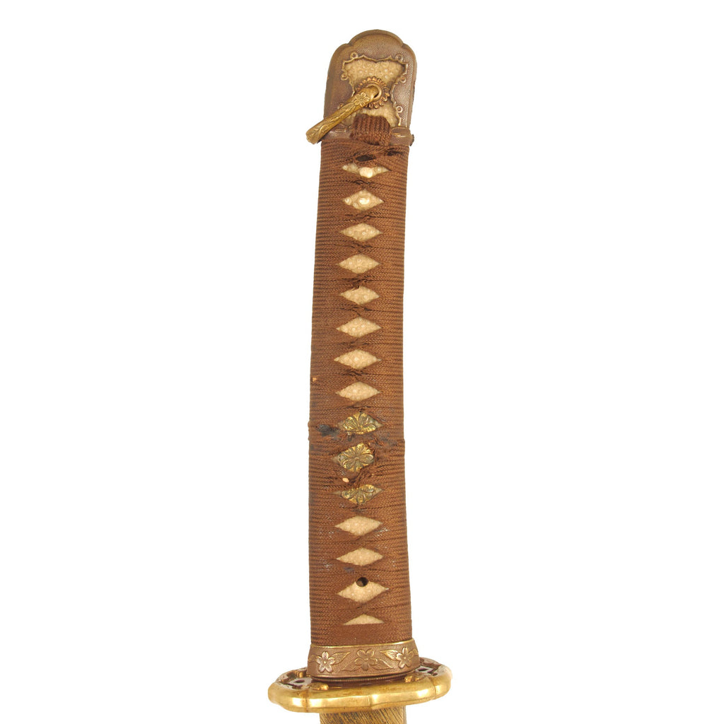 Original WWII Japanese Type 98 Shin-Gunto Katana with 17th Century Dou ...
