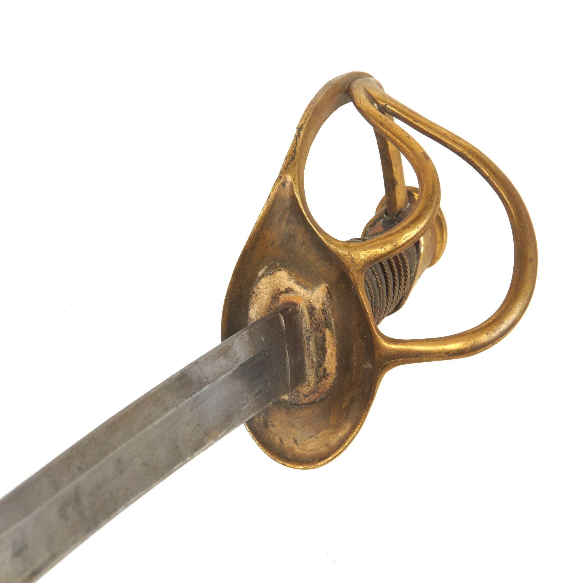 Original U.S Civil War M-1840 "Wrist Breaker" Heavy Cavalry Saber with ...