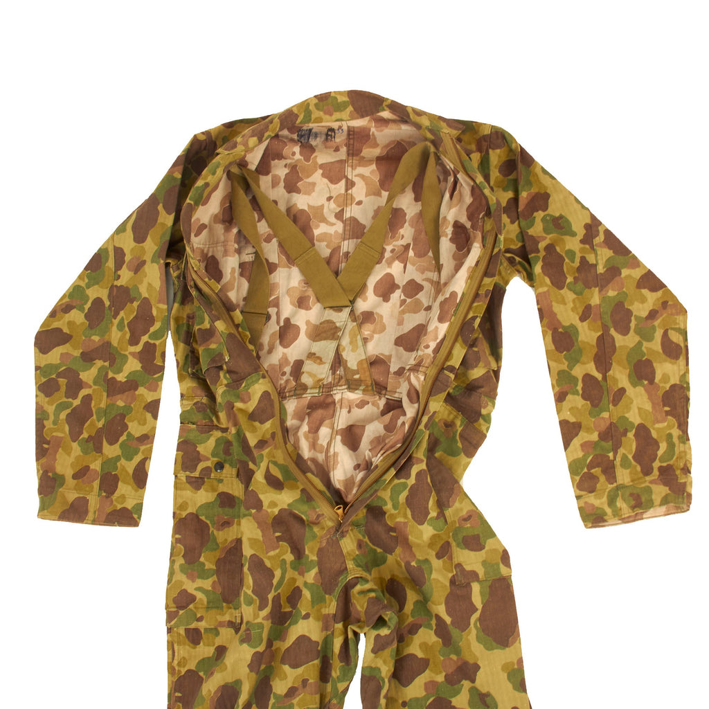 Original U.S. WWII Army M1942 Camouflage Jungle Suit Herring Bone Twil ...