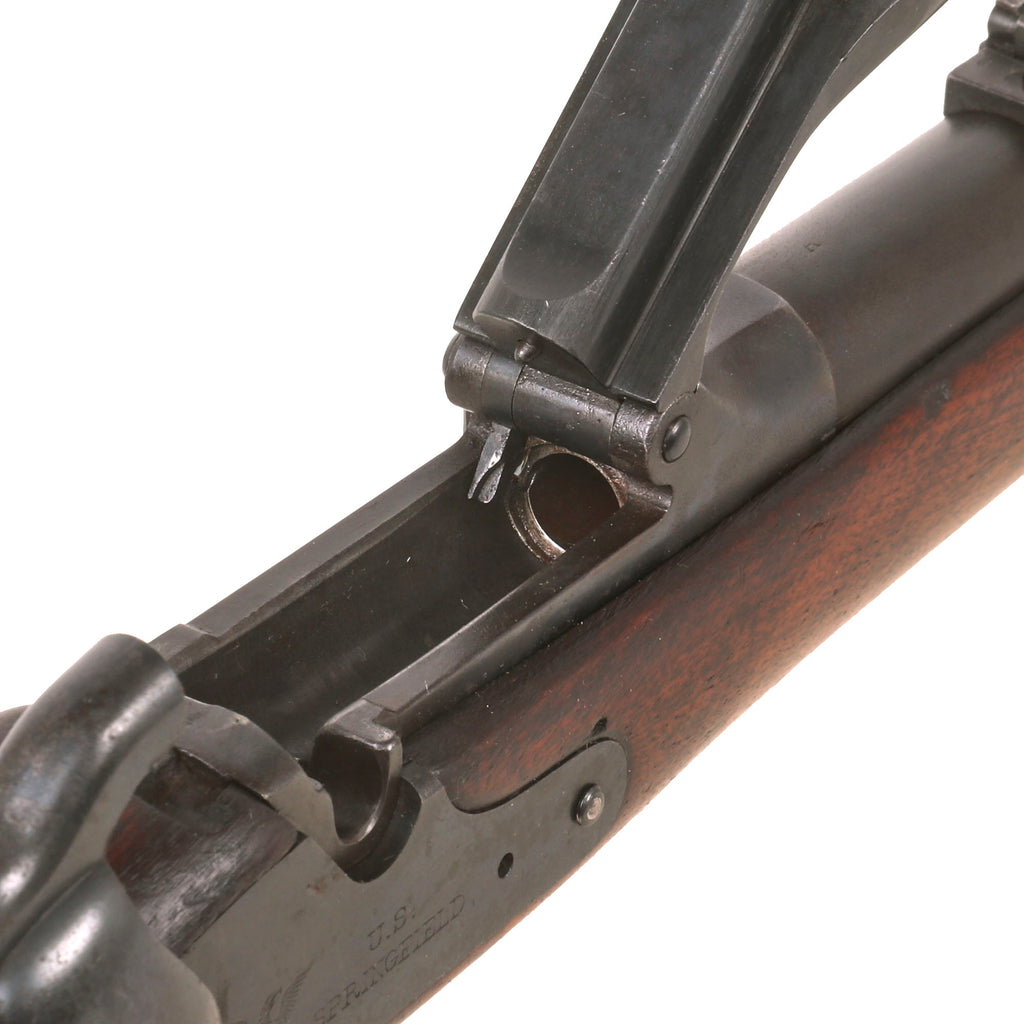 Original U.S. Springfield Trapdoor Model 1884 Rifle with Standard Ramr ...