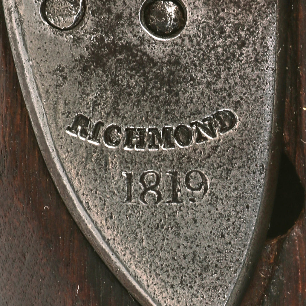 Original Rare U.S. M1812 Style Virginia Manufactory 2nd Model .75" Fli ...