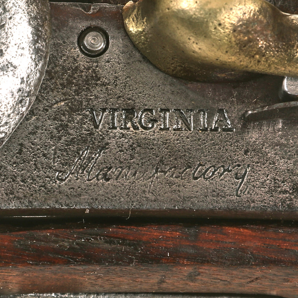 Original Rare U.S. M1812 Style Virginia Manufactory 2nd Model .75" Fli ...
