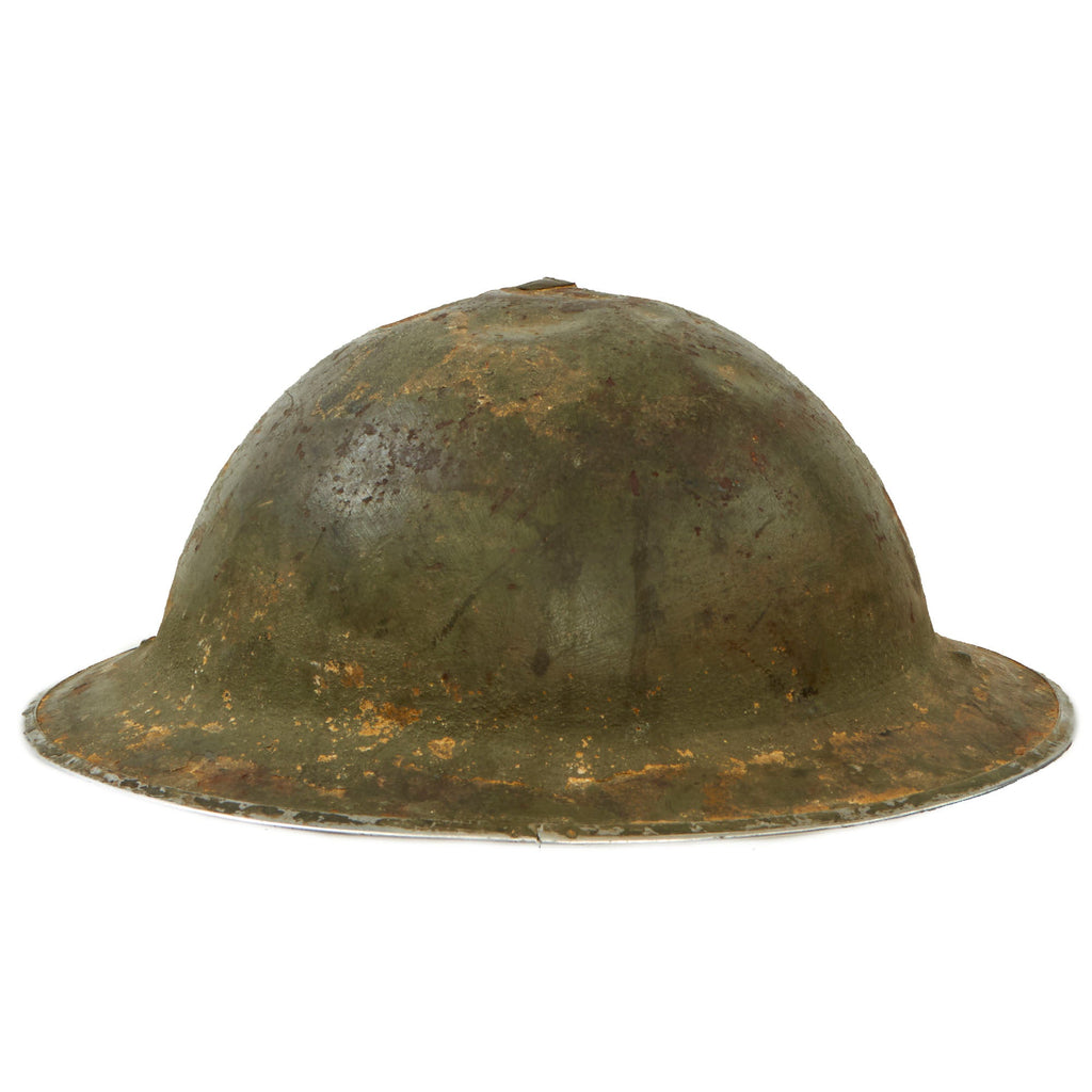 Original Canadian WWII Named Brodie MkII Steel Helmet with Painted 6th ...