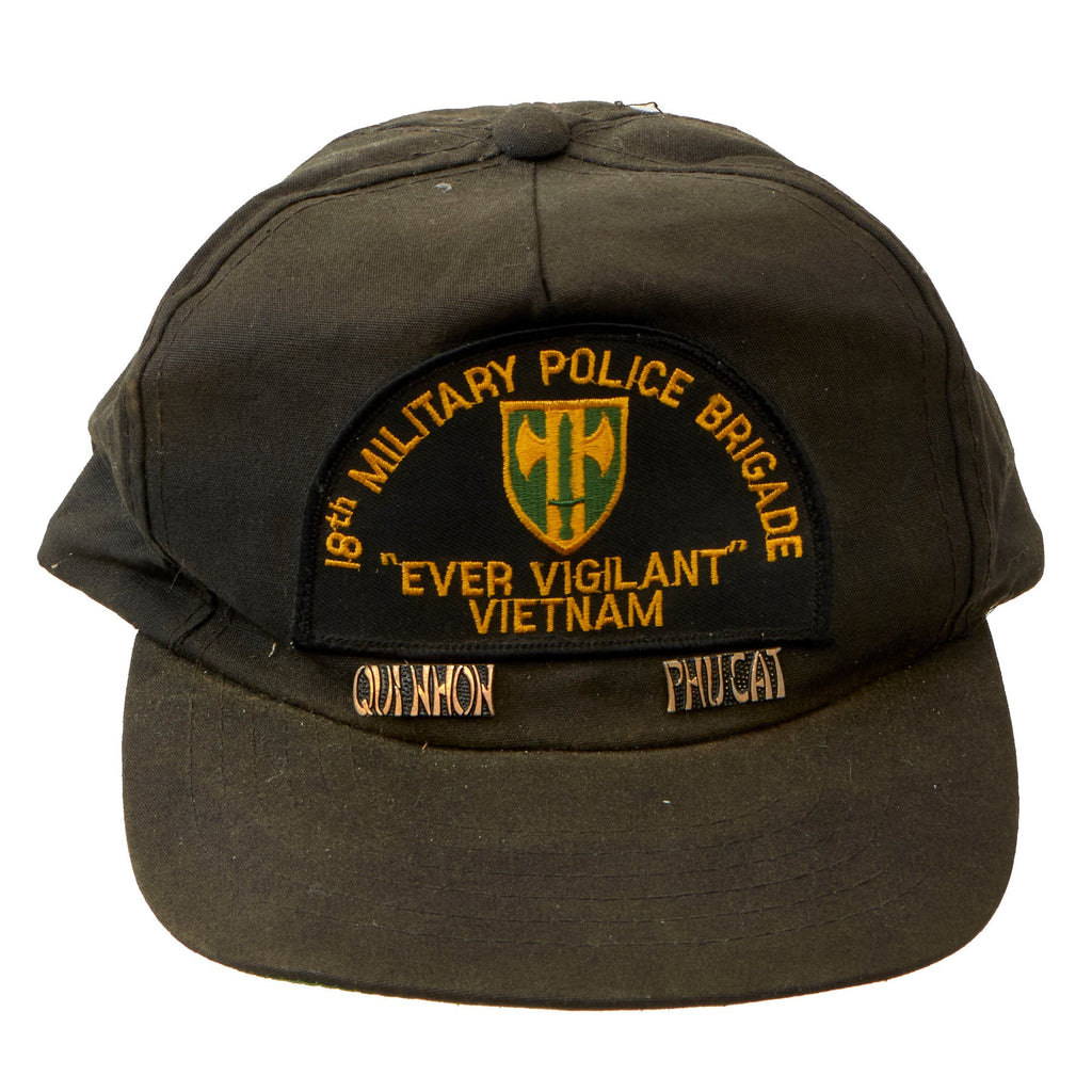 Original U.S. Vietnam War Named Military Police Medal & Baseball Cap G ...