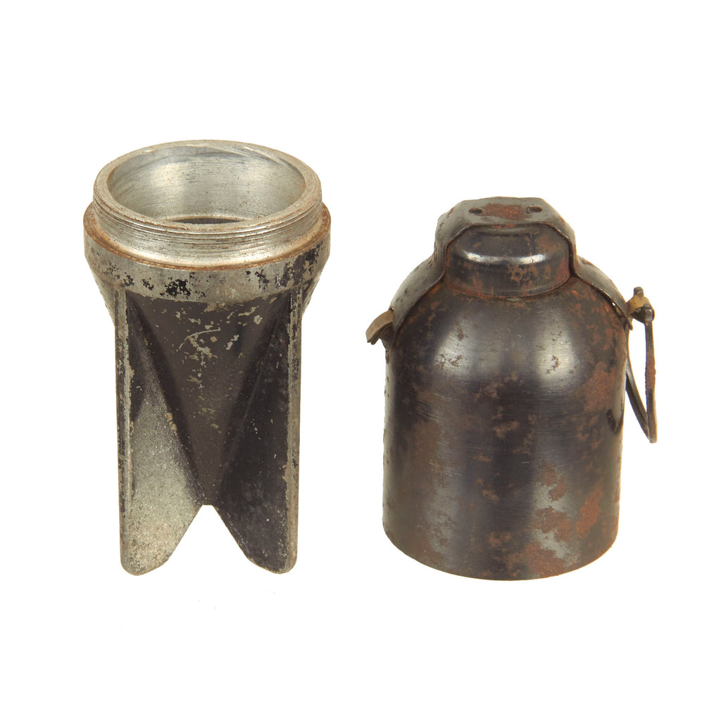 Original Italian WWII "Red Devil" 45mm Brixia Model 35 Mortar Bomb dat ...