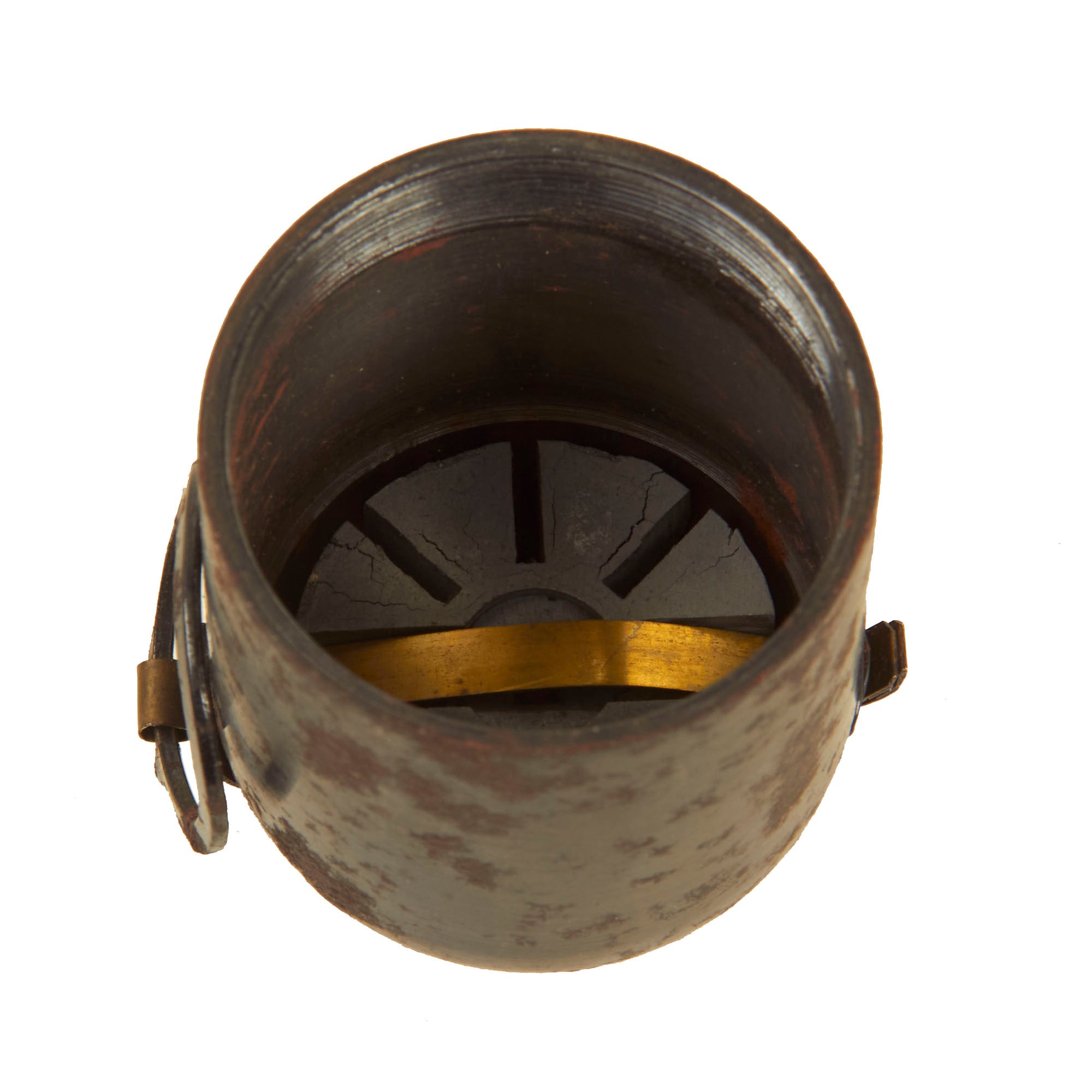 Original Italian WWII "Red Devil" 45mm Brixia Model 35 Mortar Bomb dat ...