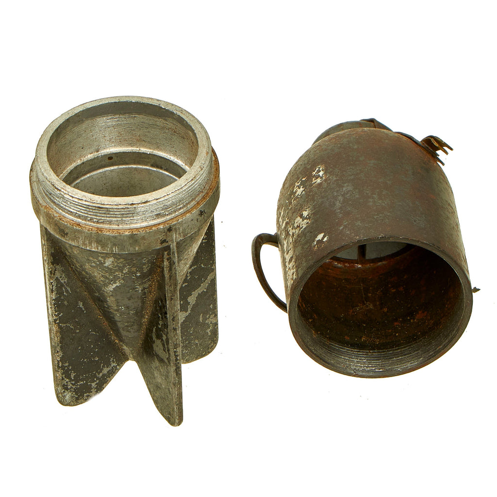 Original Italian WWII "Red Devil" 45mm Brixia Model 35 Mortar Bomb dat ...