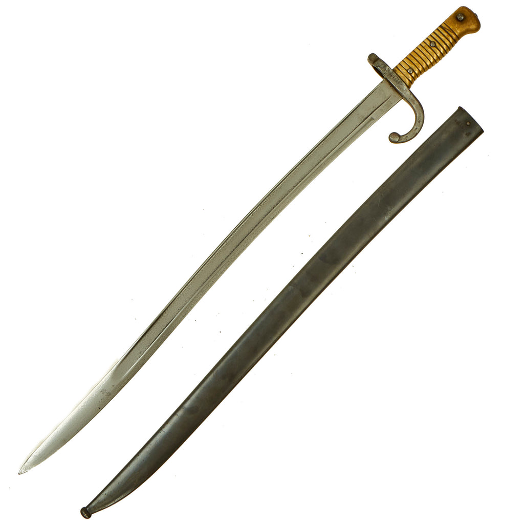 Original French M1866 Chassepot Saber Bayonet by St. Étienne with Scab ...