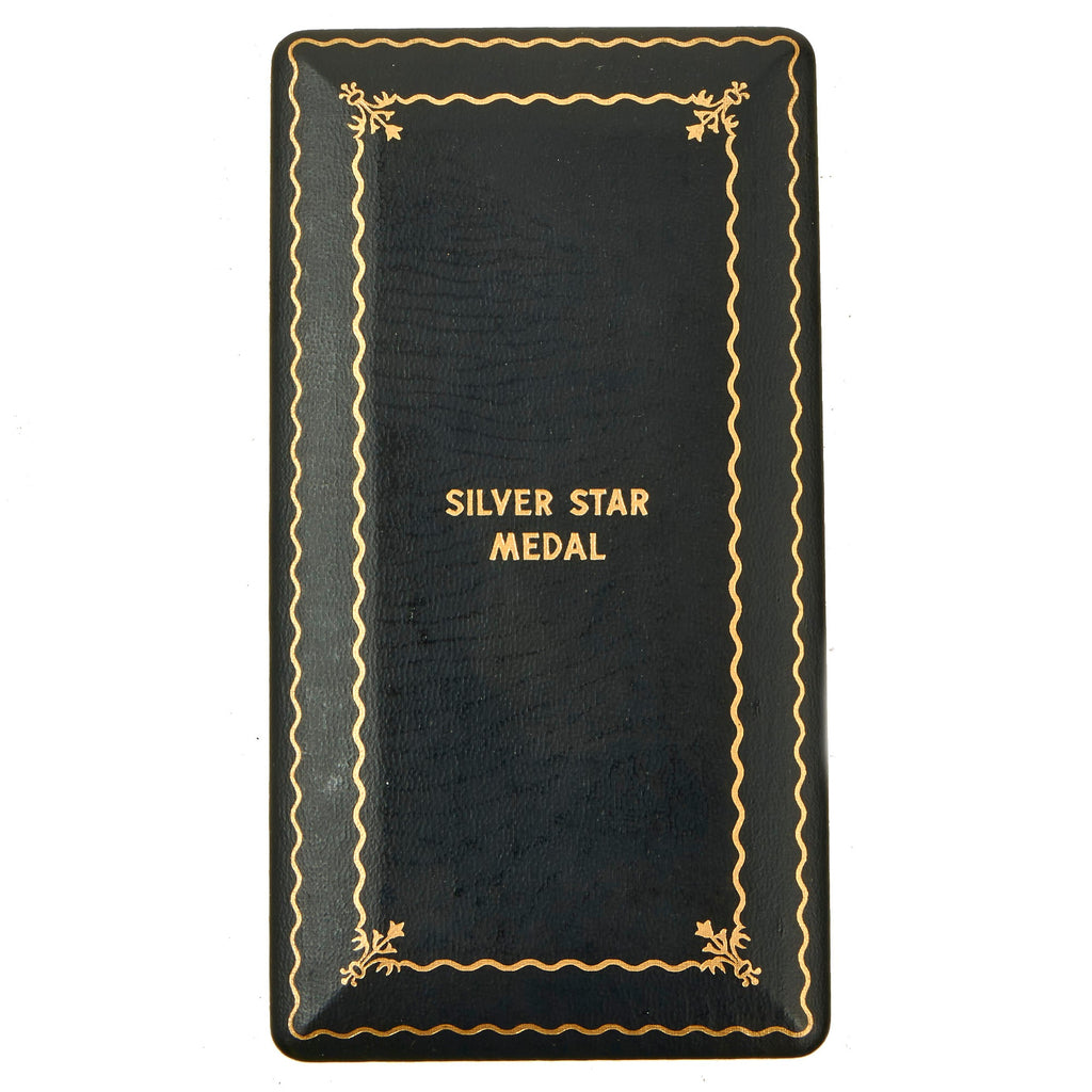 Original U.S. WWII Excellent Condition Silver Star Set With Engraving ...