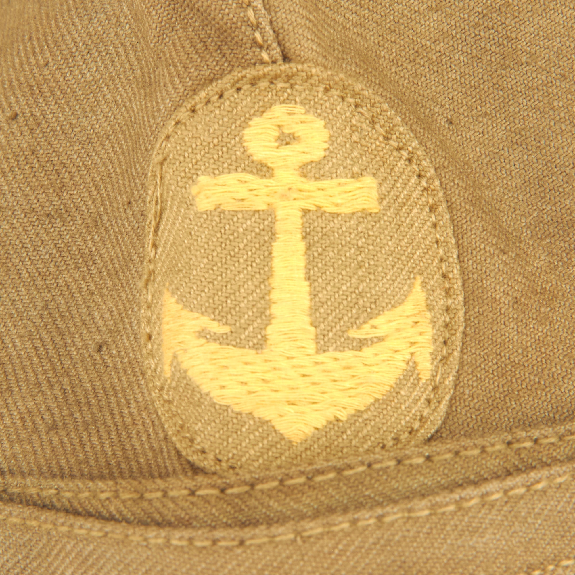 Original Japanese WWII Naval Landing Forces Officer Cotton Forage Cap ...