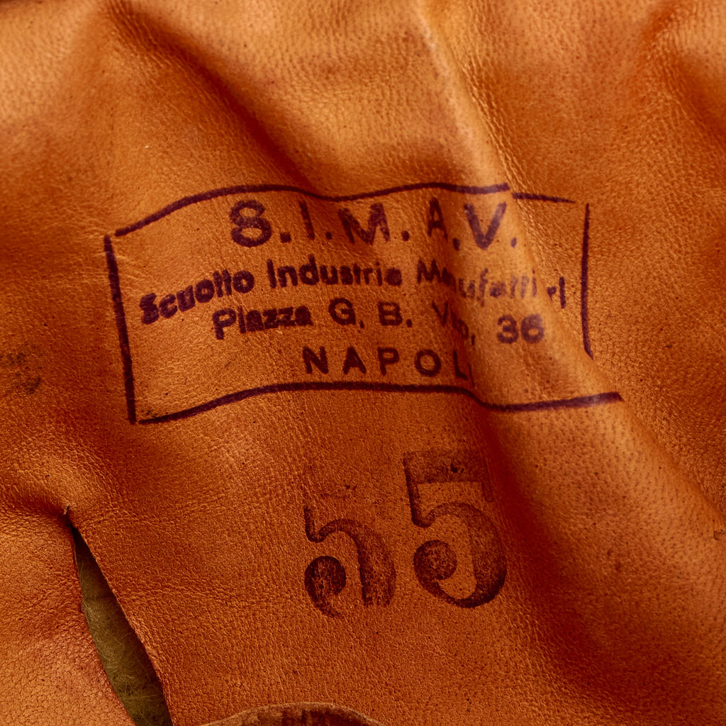 Original Italian WWII RSI 1943 Dated M35 Tanker Helmet with GNR Armore ...