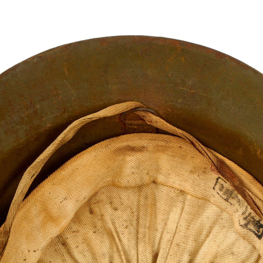 Original Imperial Japanese Army WWII Type 90 Civil Defense Helmet With ...