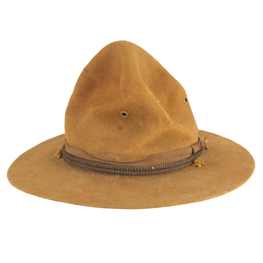 Original U.S. WWI US Army M1911 Felt Campaign Hat With Officers’ Cord ...