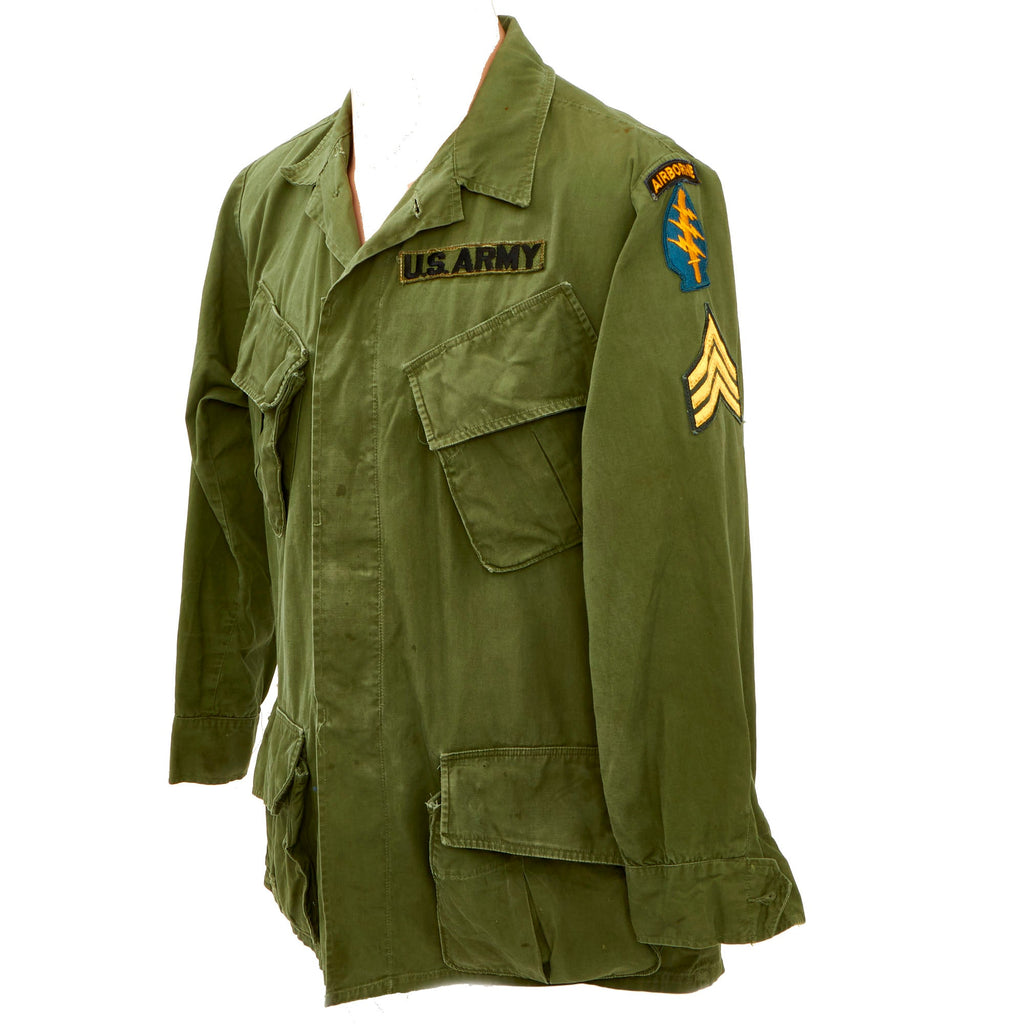 Original U.S. Vietnam War 1st Special Forces (Airborne) OG-107 “Type I ...