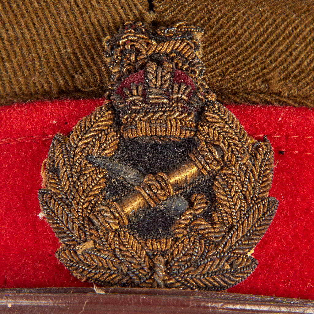 Original British WWII No.2: Service Dress Uniform Jacket and Peaked Vi ...