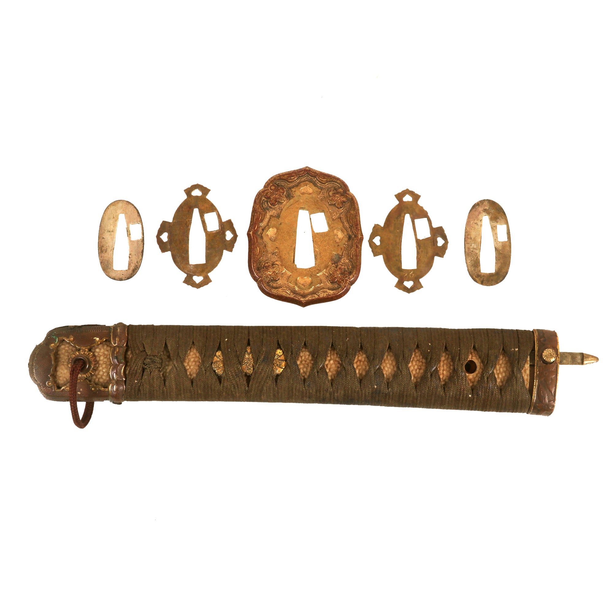 Original WWII Japanese Type 98 Shin-Gunto Katana Sword with Edo Period ...