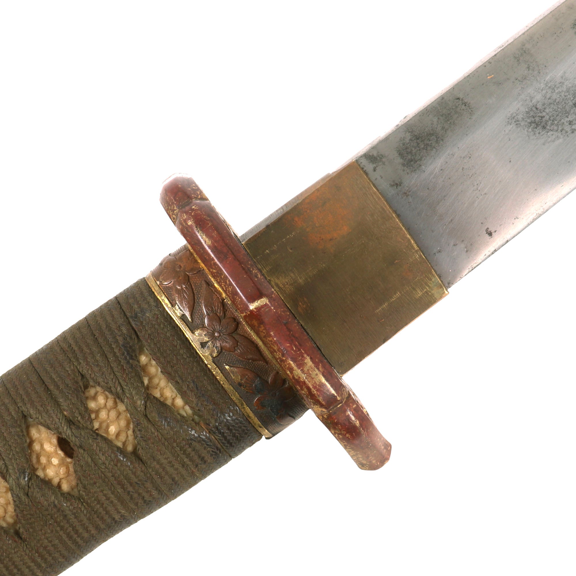 Original WWII Japanese Type 98 Shin-Gunto Katana Sword with Edo Period ...