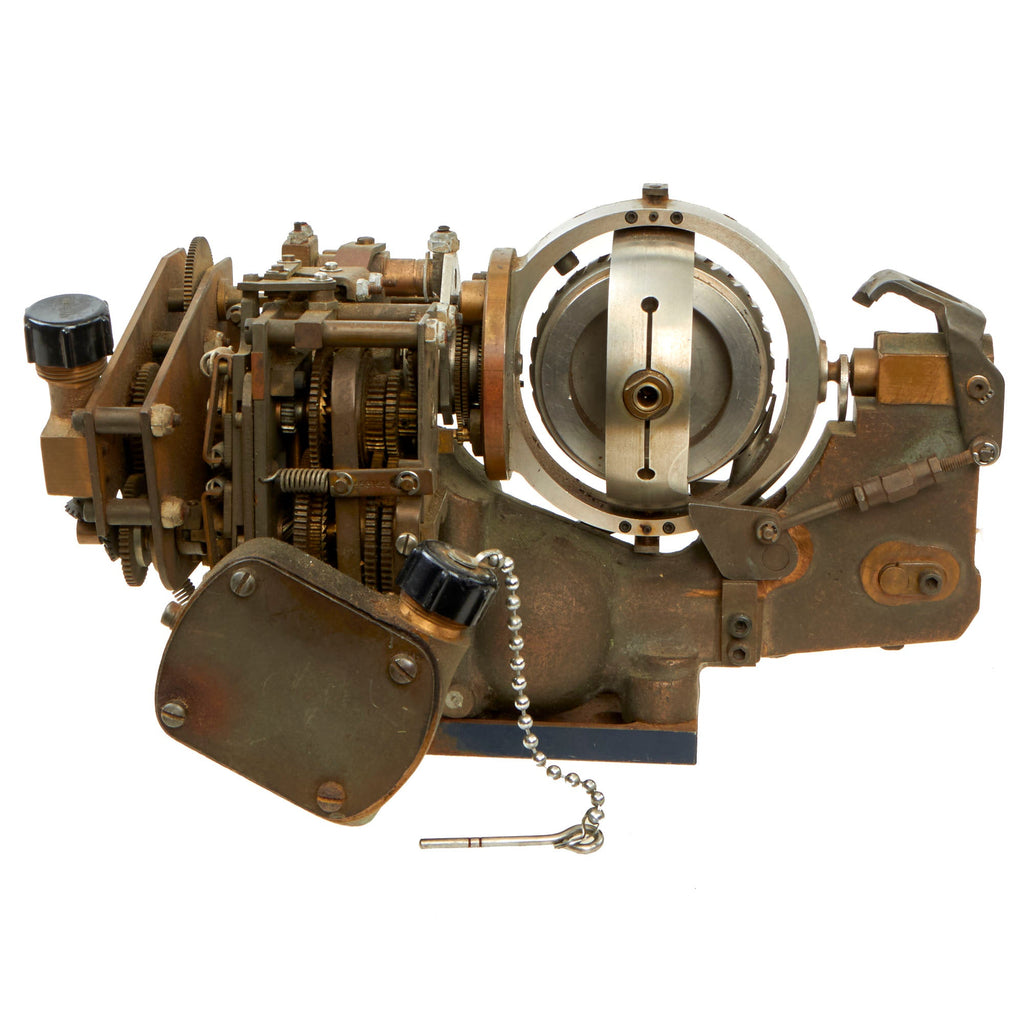 Original U.S. WWII US Navy Mark 14 Torpedo Navigation Gyroscope with W ...
