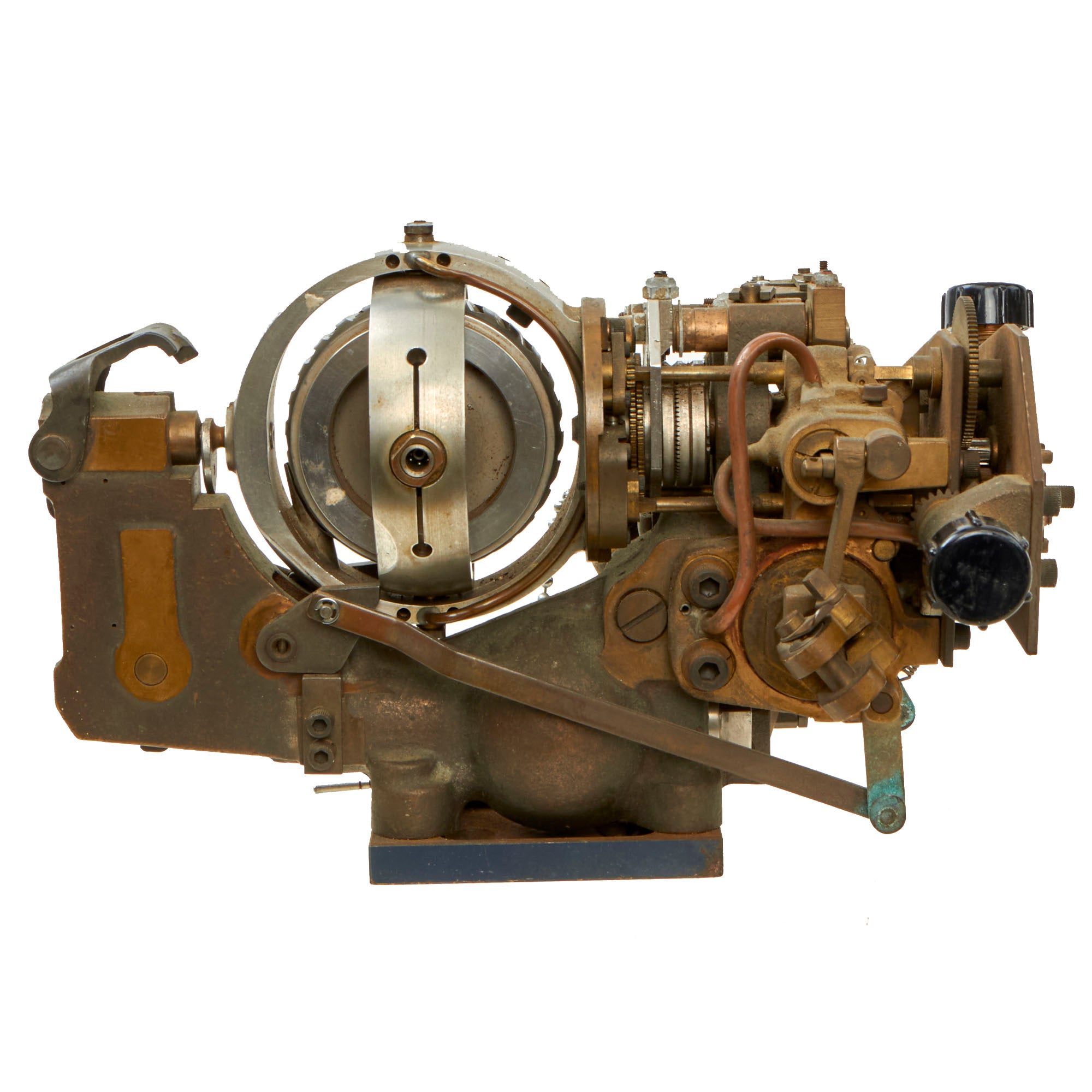 Original U.S. WWII US Navy Mark 14 Torpedo Navigation Gyroscope with W ...