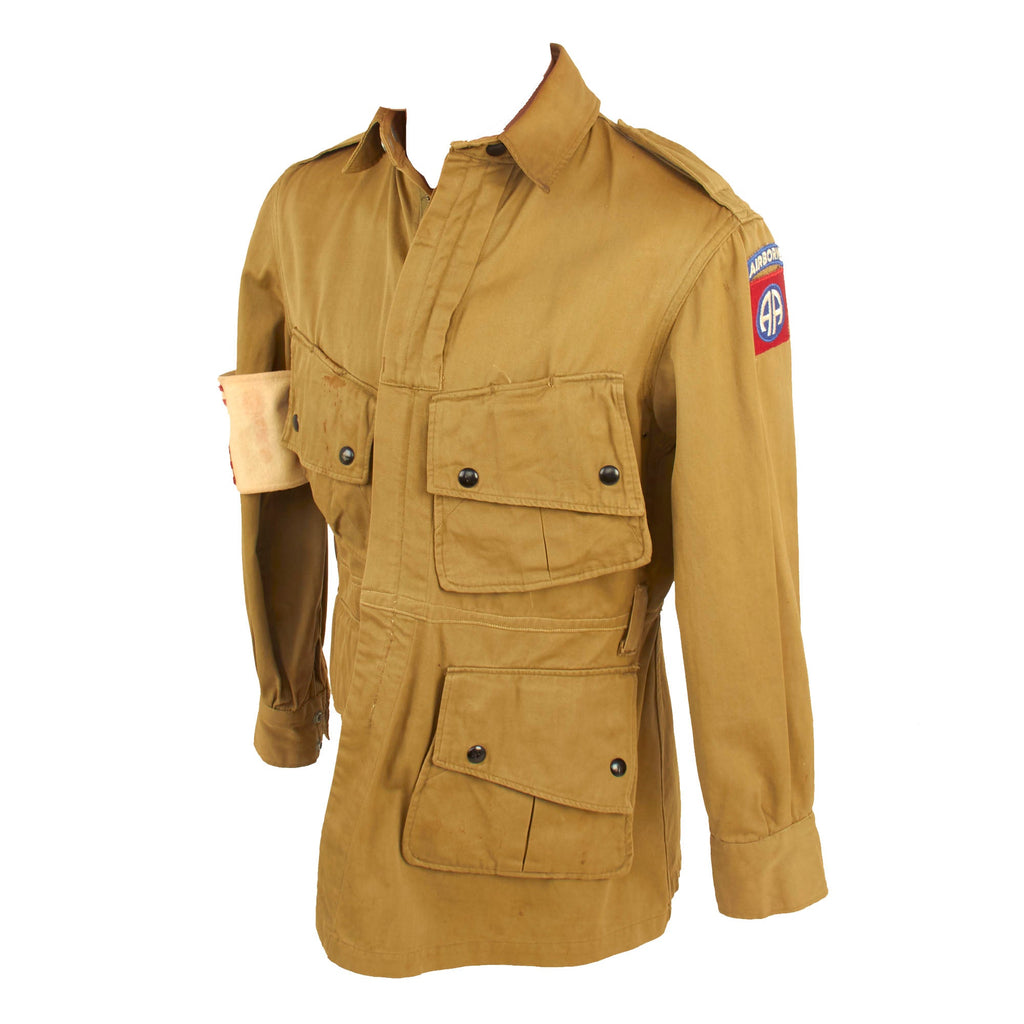 Original U.S. WWII 82nd Airborne Division M1942 Paratrooper Jump Jacke ...