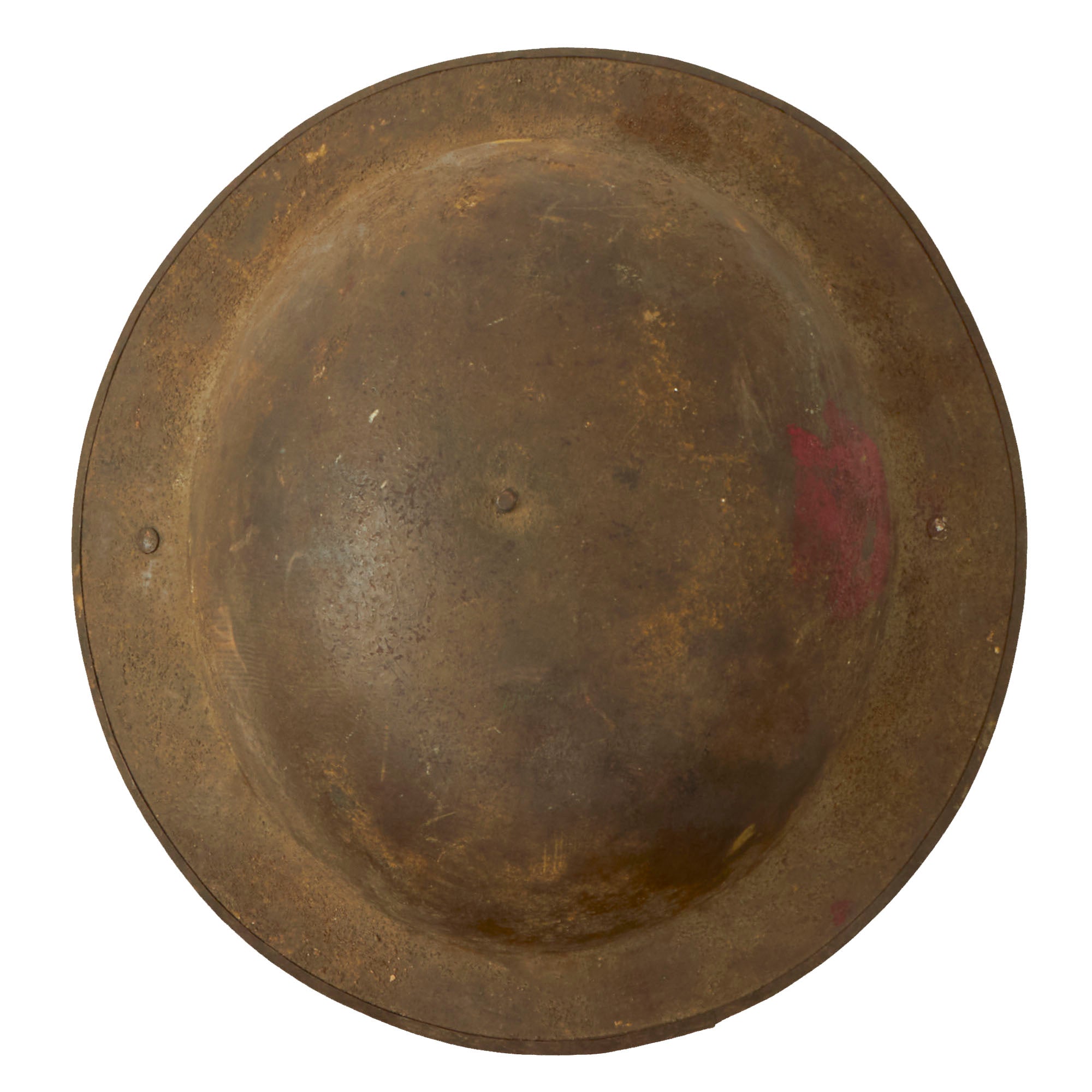 Original U.S. WWI M1917 Helmet of the 3rd Infantry Division with ...