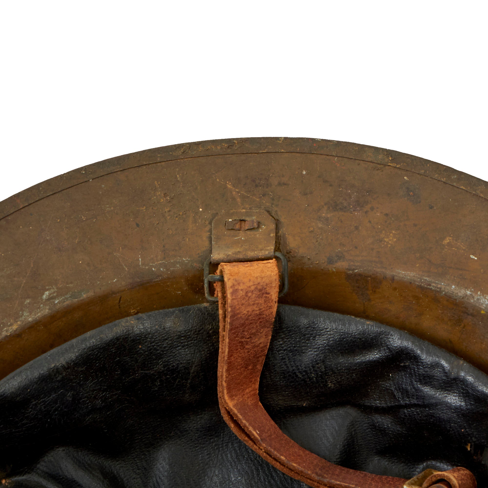 Original U.S. WWI M1917 Helmet of the 3rd Infantry Division with ...