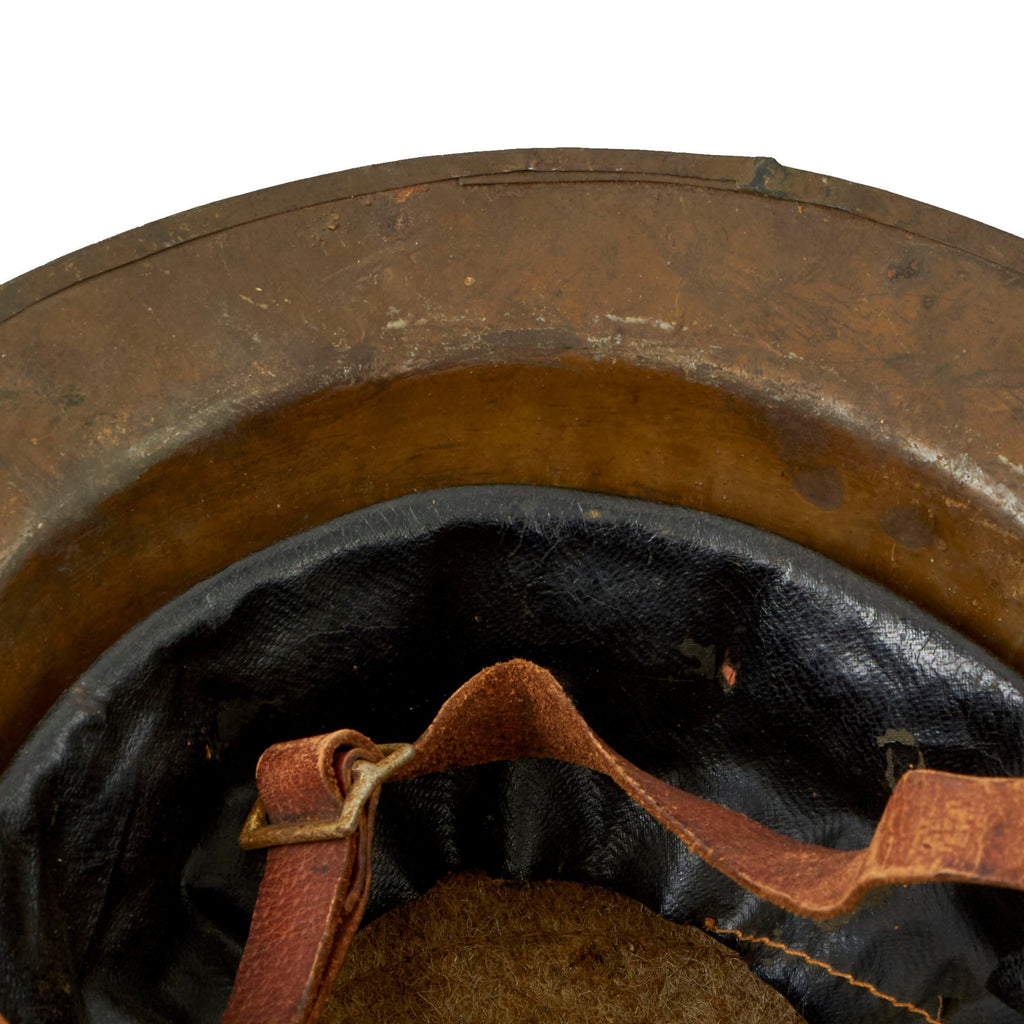 Original U.S. WWI M1917 Helmet of the 3rd Infantry Division with ...