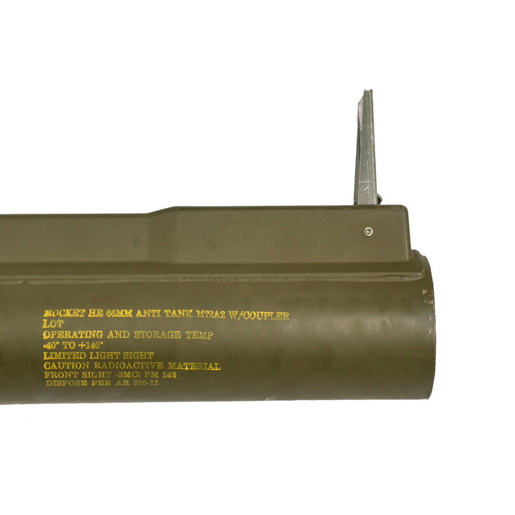 Original U.S. Post Vietnam War Era M72A2 Light Anti-Armor Weapon “LAW ...
