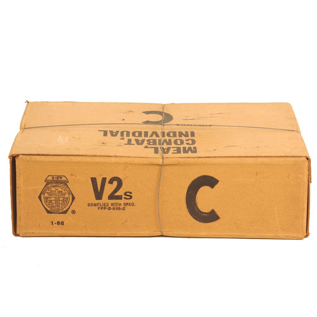 Original U.S. Vietnam War Sealed and Unopened Type C Field Ration “C-R ...