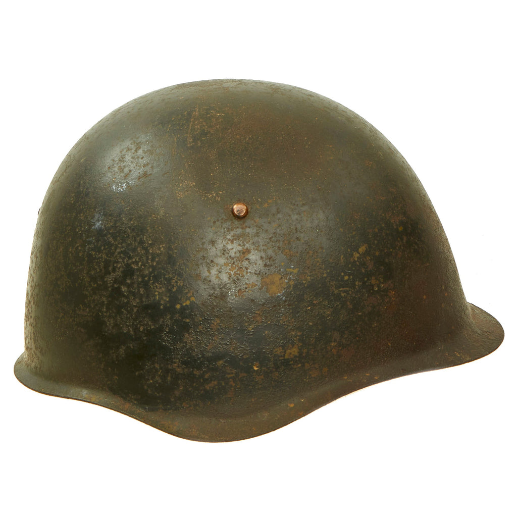 Original WWII Soviet Russian SSh-39 Steel Combat Helmet with SSh-39 Li ...