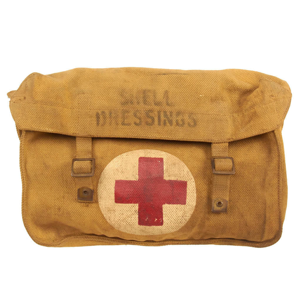 Original British WWII Pattern 1937 Medic Shell Dressing Shoulder Bag w ...