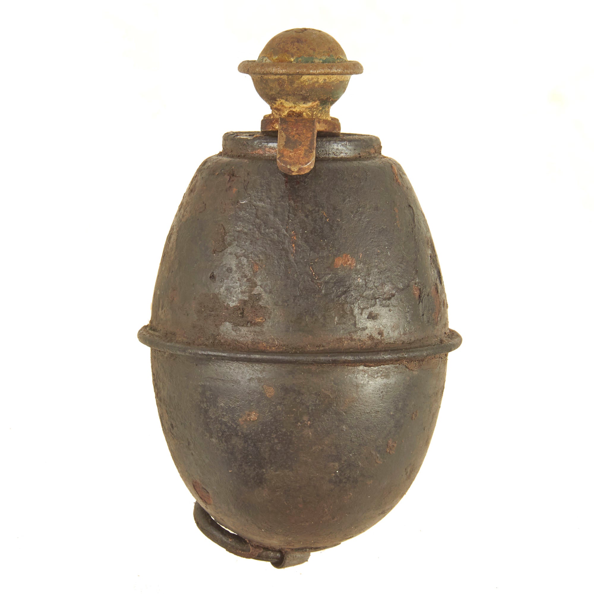 Original German WWII 1943 Dated Model 39 Egg Hand Grenade with Origina ...