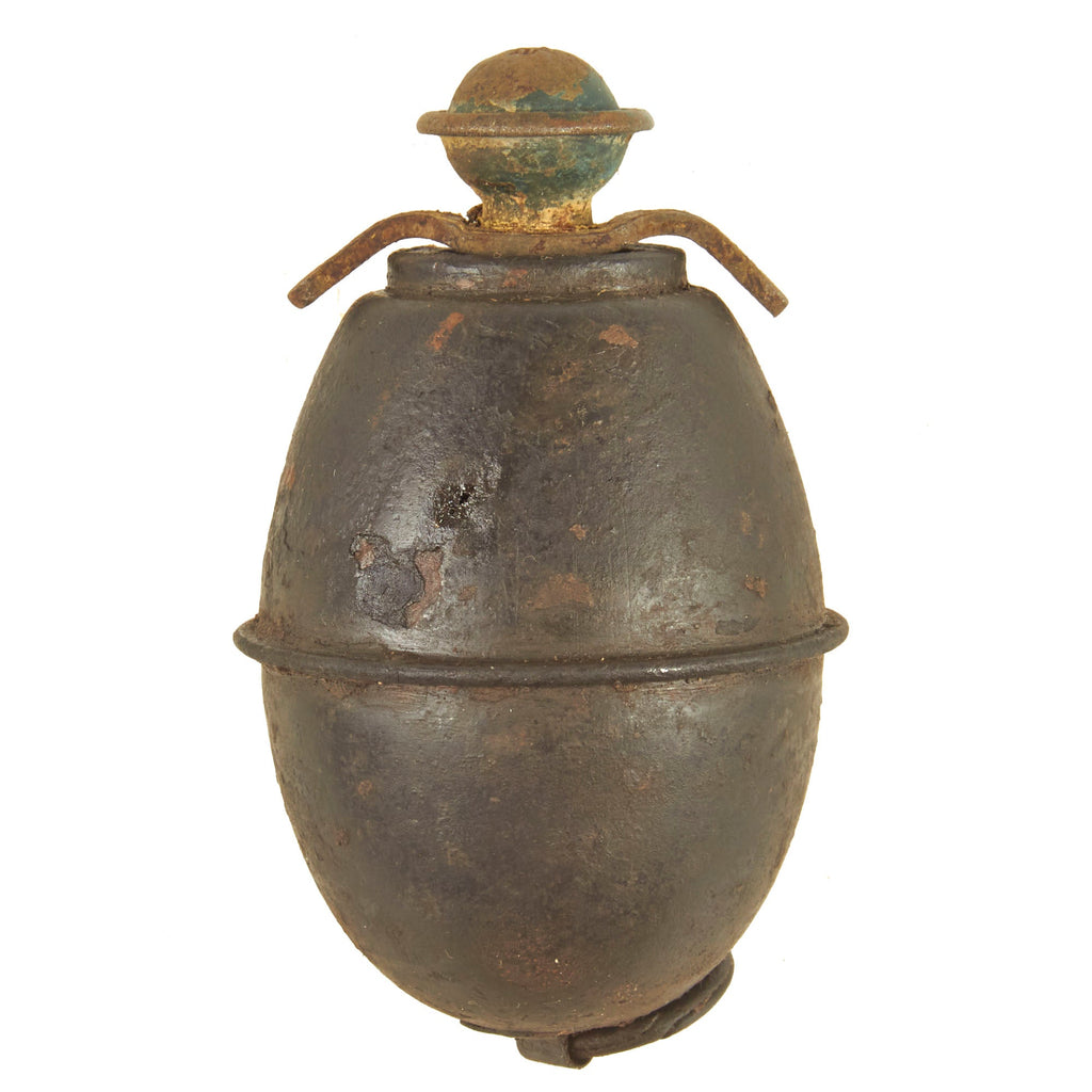 Original German WWII 1943 Dated Model 39 Egg Hand Grenade with Origina ...