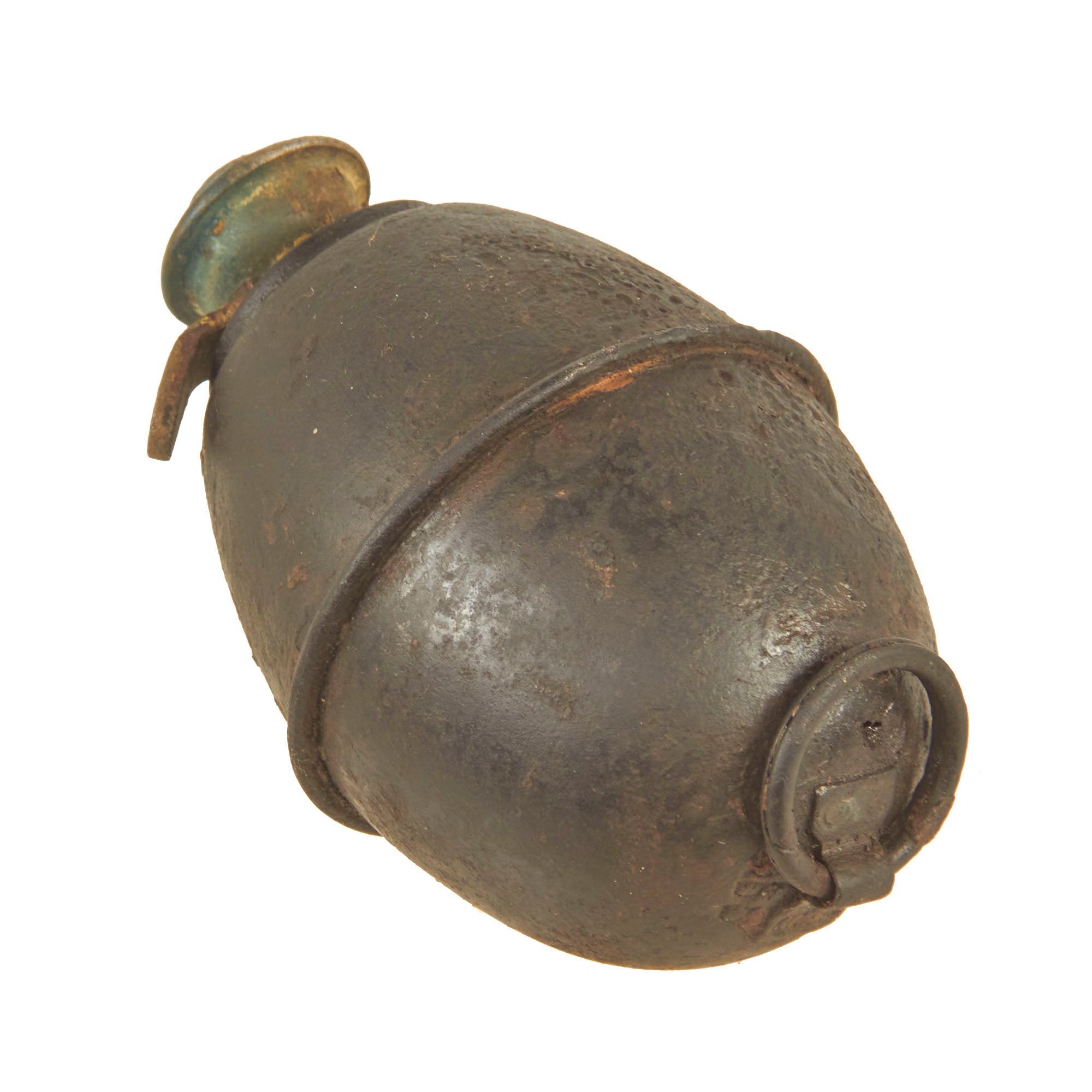 Original German WWII 1943 Dated Model 39 Egg Hand Grenade with Origina ...