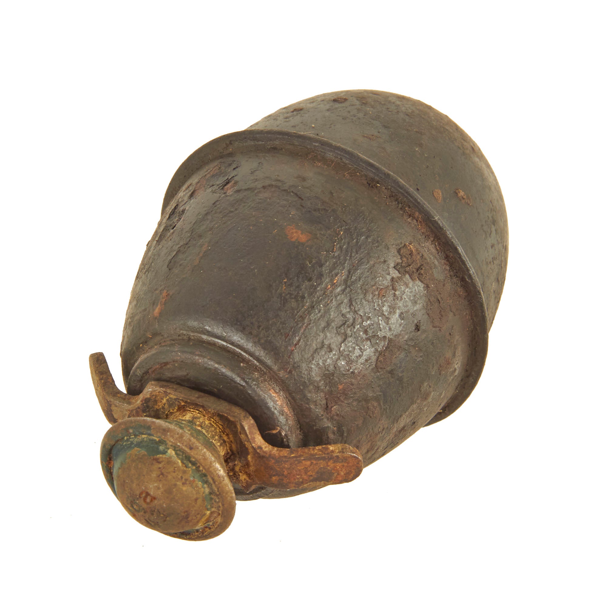 Original German WWII 1943 Dated Model 39 Egg Hand Grenade with Origina ...