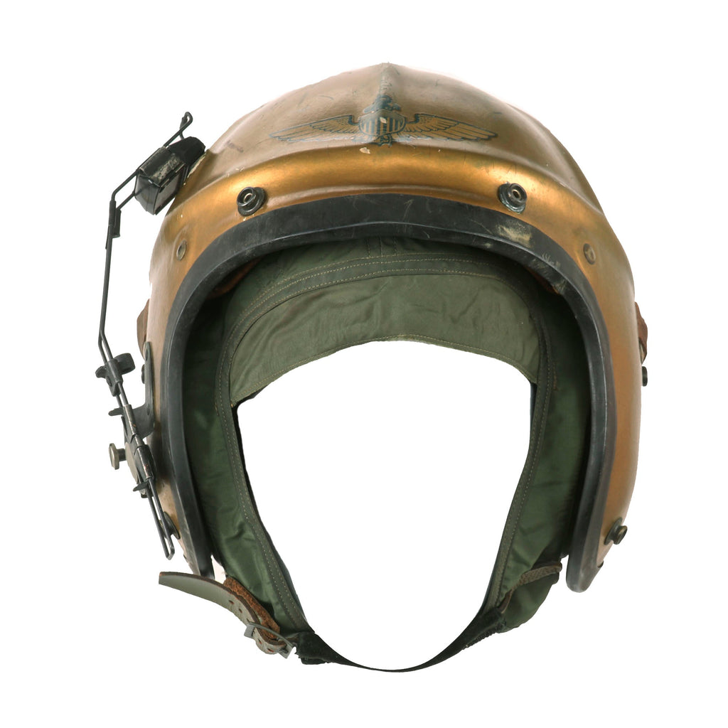 Original U.S. 1950s Navy USN Gentex H-4 Flying Helmet with Goggles and ...