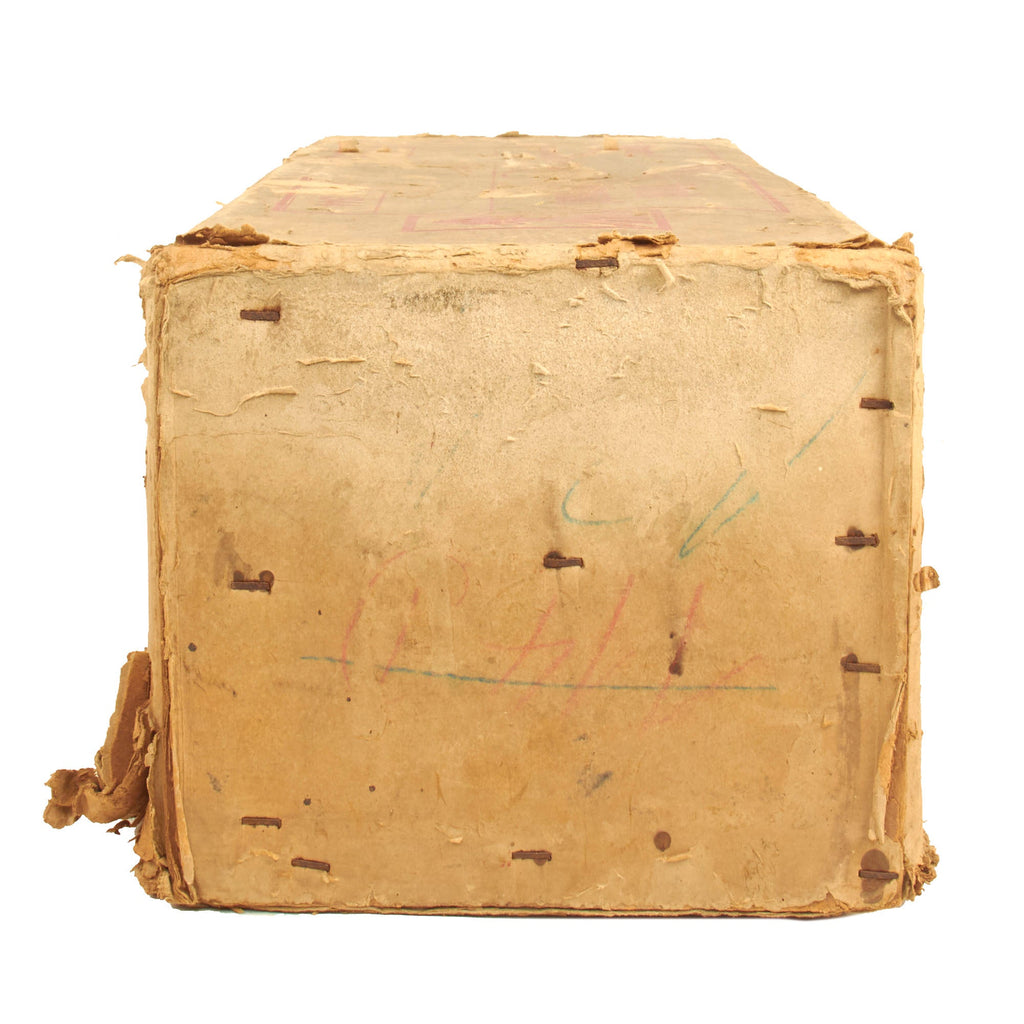 Original German WWII Cardboard Crate for 30mm Sticks of Dynamite by Dy ...